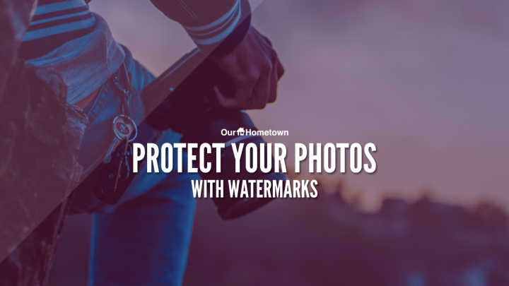 Add a watermark to protect your photos and images